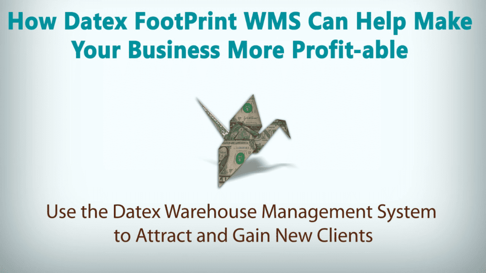 Profit-ability - Datex Footprint WMS | Datex