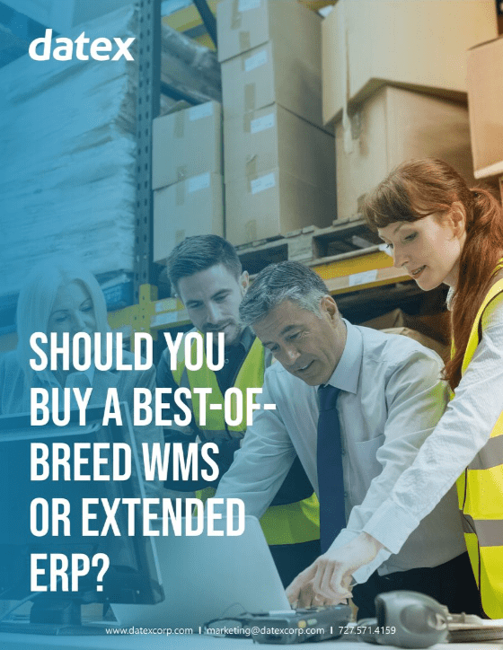Should You Buy a Best-of-Breed WMS or Extended ERP | Datex